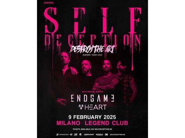 √ Self Deception: cambiano i supporter del live a Milano - Rockol