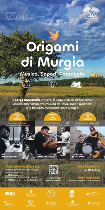 ORIGAMI DI MURGIA - Summer Festival Zone 2026