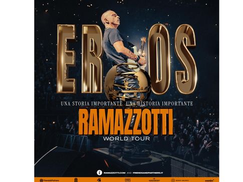 √ Eros Ramazzotti: a febbraio 2026 al via il tour mondiale - Rockol