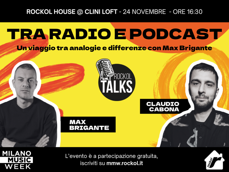Rockol House, il talk ‘Tra radio e podcast’ con Max Brigante | Rockol ...