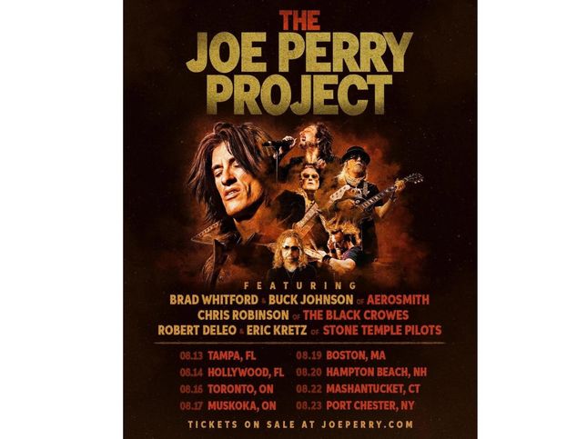 √ Joe Perry Project: una parata di stelle per un tour americano - Rockol