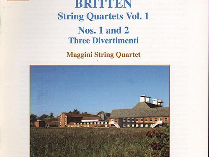 √ Il disco del giorno: Benjamin Britten, "String Quartets Vol. I" - Rockol